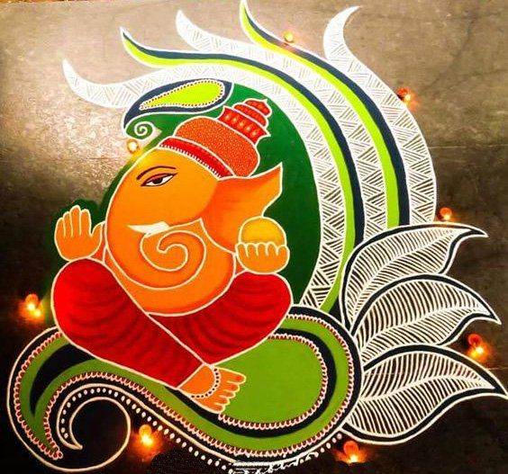 25 Best Prize Winning Rangoli Designs For School Competition