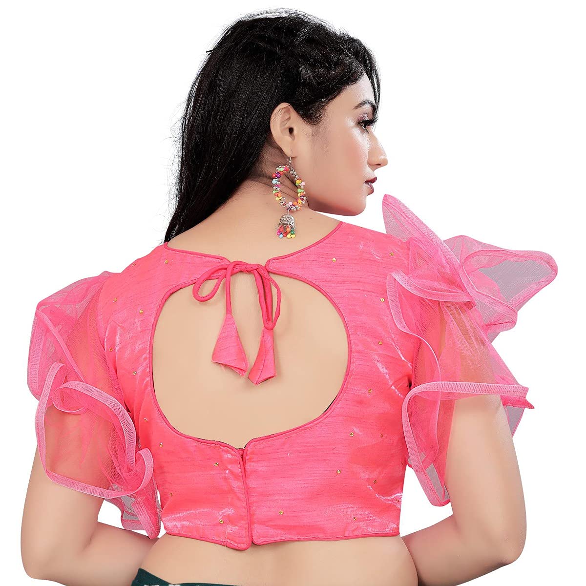 Latest Puff Hand Blouse Design To Try Out This Season