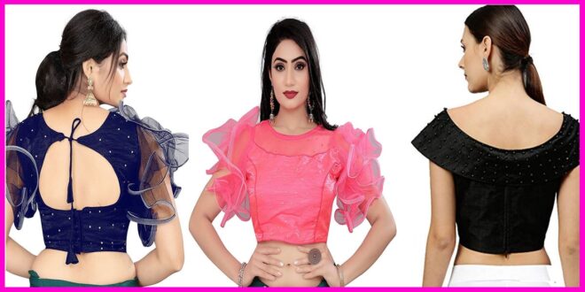 Latest Puff Hand Blouse Design To Try Out This Season